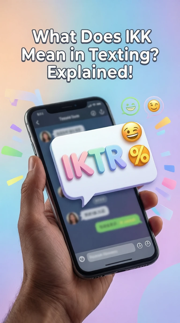 What Does IKTR Mean in Text? Here’s What It Really Means (2026)