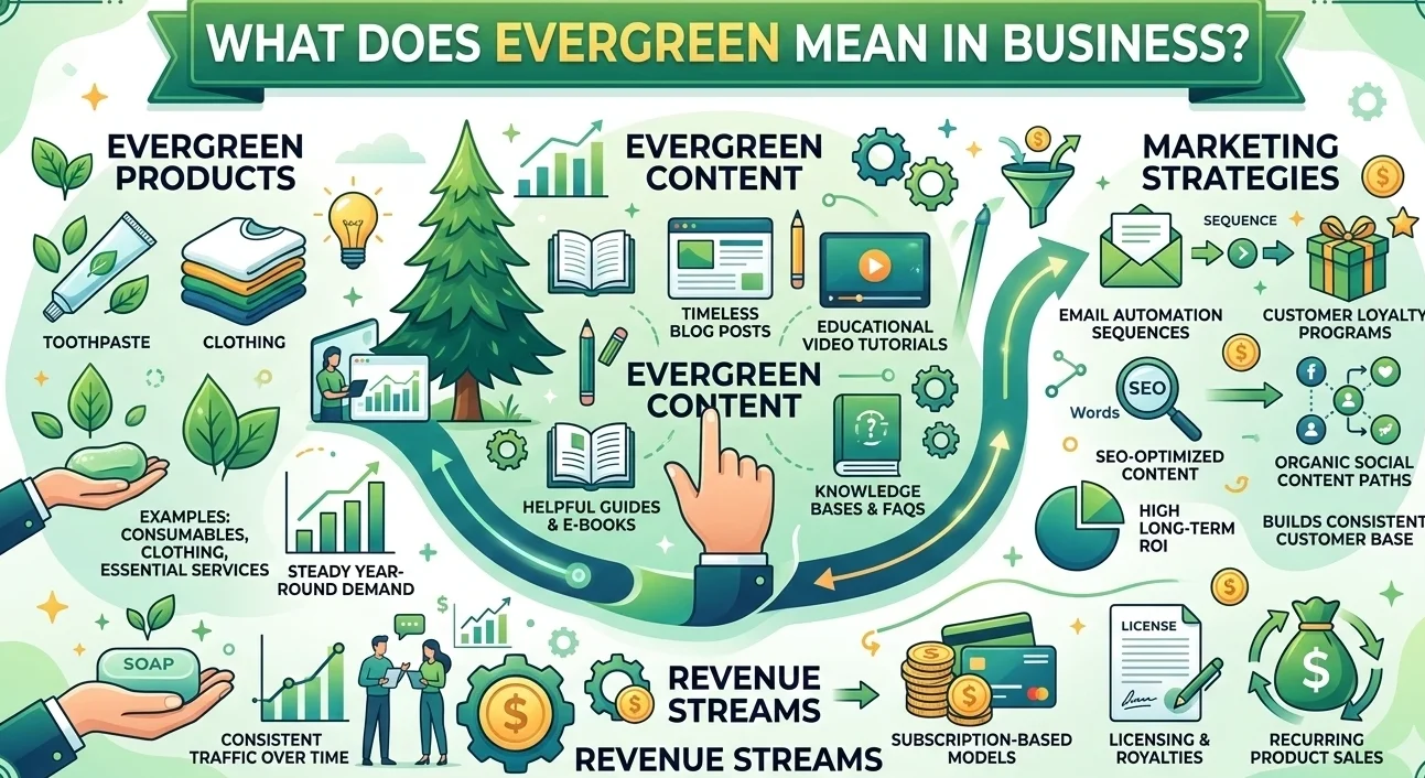 What Does Evergreen Mean in Business: Long-Term Growth Explained In 2026