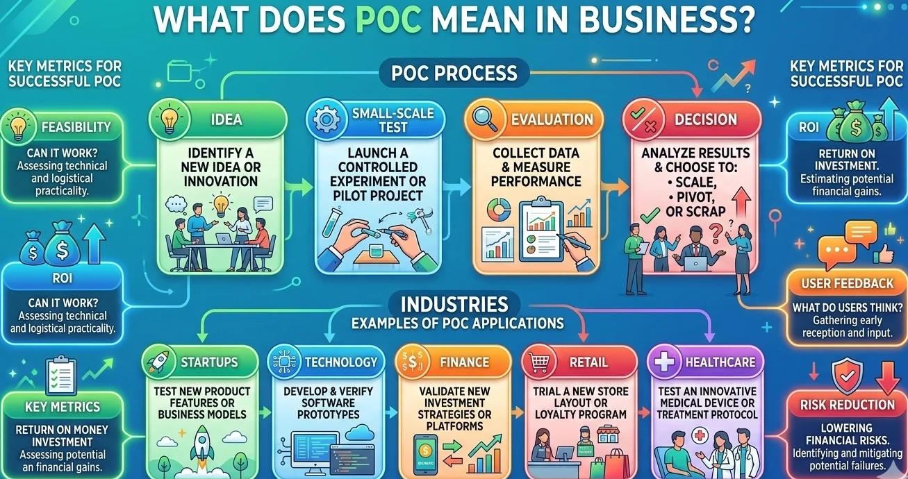 What Does POC Mean in Business? Proof of Concept and More In 2026