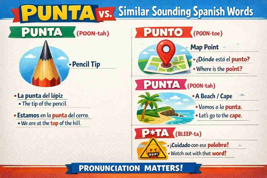 “Punta” Mean in Spanish | As a Cuss Word Explanation In 2026